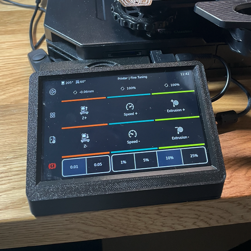 🔧 Raspberry Pi + Osoyoo 5 DSI screen case - Klipper screen・Free STL ...