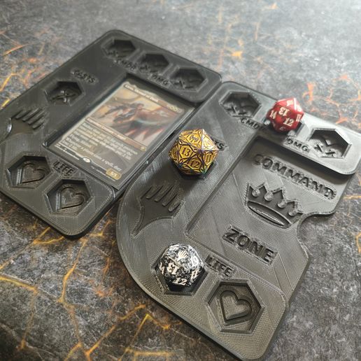 🪄 Commander Zone Dashboard compatible with Magic: The Gathering・ STL ...