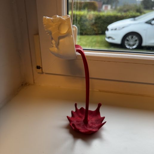 💀 Floating, spilling skull・3D Print with the Anycubic Kobra 2 Neo 3D ...