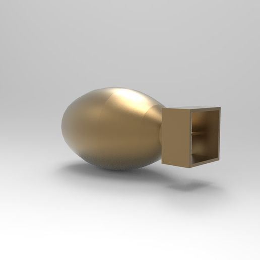 👨 Fat Man 20KT Nuclear Bomb 1945 (WW2)・ STL File for 3D printing・Cults