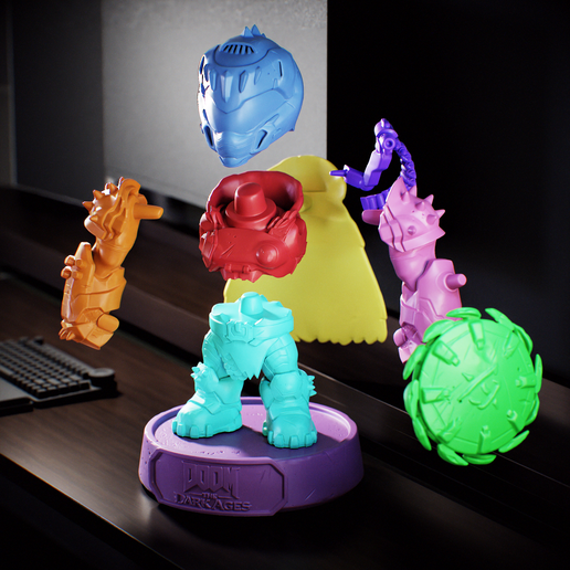 🔥 Slayer from Doom "The Dark Ages" - Chibi Design - Print By Parts ...