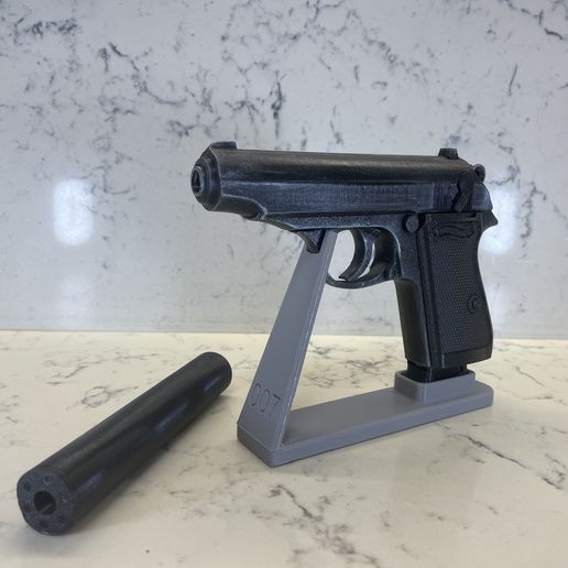 🔫 A demonstration stand for Walter PP・ STL File for 3D printing・Cults