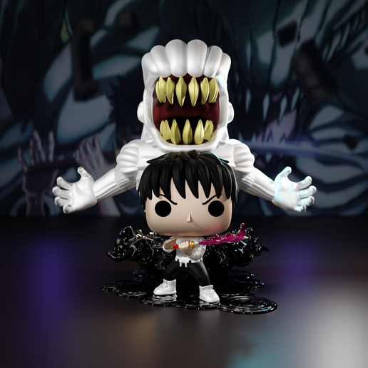 💬 Yuta and Rika Jujutsu Kaisen Custom Funko Pop・ STL File for 3D ...