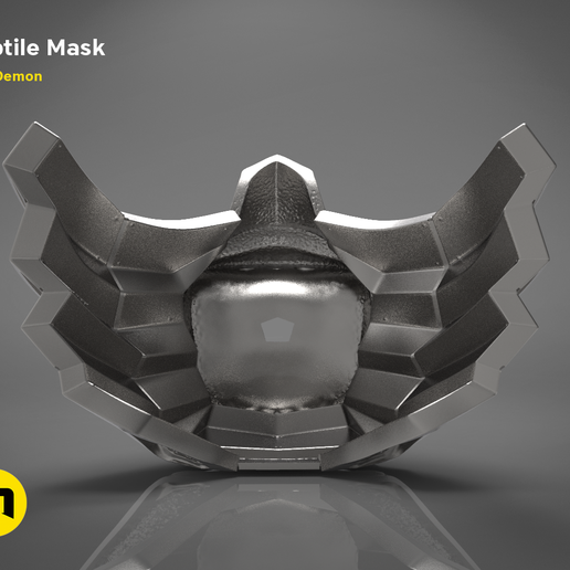 🥷 Reptile's Mask・ STL File for ・Cults
