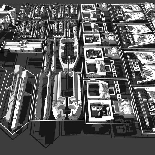 🚀 X-WING Model Kit STL files 228 parts・ STL File for ・Cults