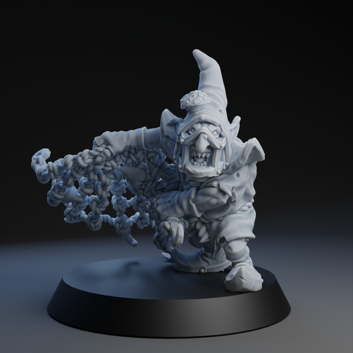🏈 Fantasy Football Fearsome Fungitz Goblin Netter 01 - PRESUPPORTED・ 3D ...