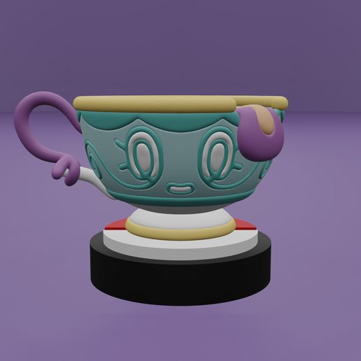 🐉 Pokemon No. 854 Sinistea・ STL File for 3D printing・Cults