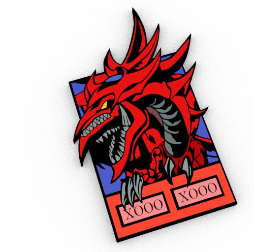🐉 Yugioh! Slifer the Sky Dragon・ STL File for 3D printing・Cults