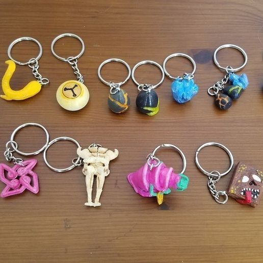 Free STL file Slay The Spire Keychain Assortment 🗝️ ・3D printable model ...