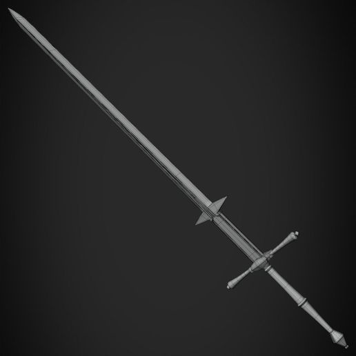 🗡️ Dark Souls Zweihander GreatSword for Cosplay・ STL File for 3D ...
