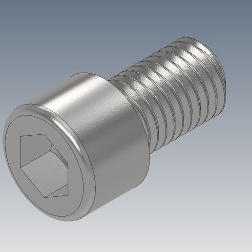 🔩 M18 Socket Head (DIN 912) Standard Bolts Collection・ STL File for ・Cults