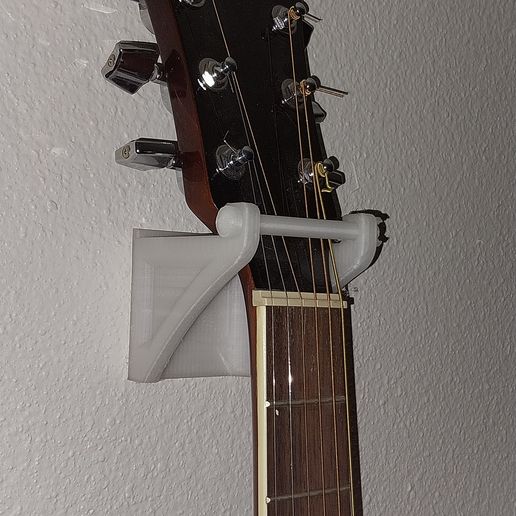 3D printer Locking Guitar Wall Mount • made with Ender 3 v2・Cults