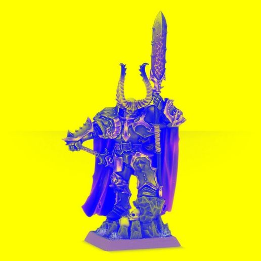 3D file demon commander 🛰 ・3D printing model to download・Cults