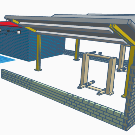 🥵 Fast and the Furios Tej's Garage Hot wheels Scale・ 3D File for ・Cults