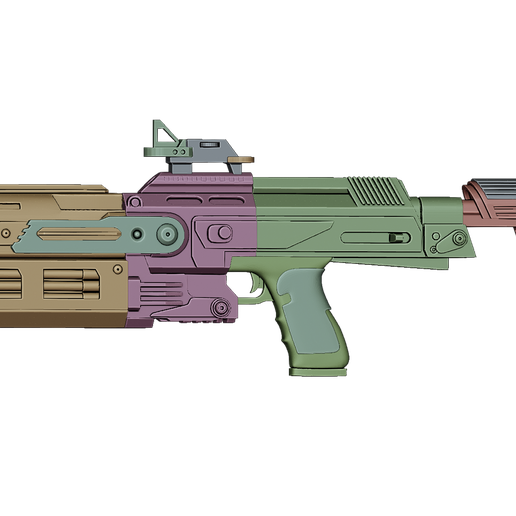 ⭐ ST-W48 Blaster Star Wars Gun Prop Replica Rifle・ 3D File for 3D ...