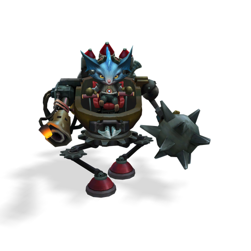 STL file Rumble League of Legends 3D print model 🧸 ・Template to ...