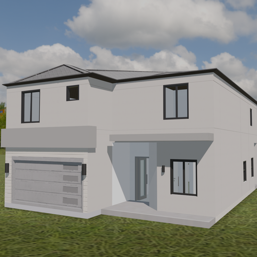 🌊 Ocean Creast Villa・ 3D File for 3D printing・Cults
