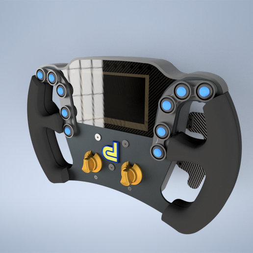 🛞 Simracing custom steeringwheel LMP・ STL File for ・Cults