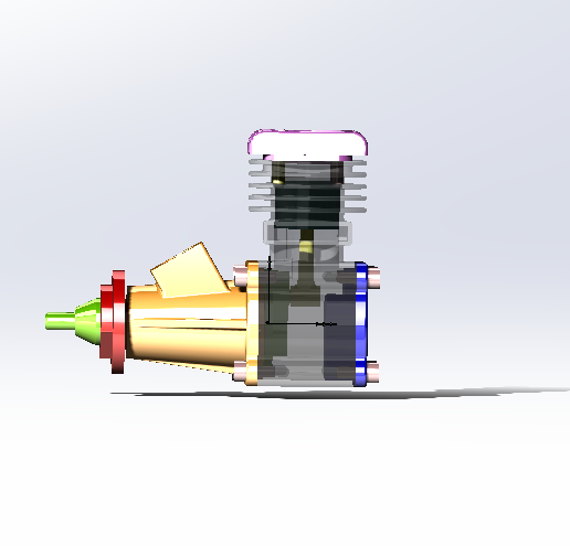 🛩️ OPEN SOURCE GLOW ENGINE (Working)・Free STL File for 3D printing and ...