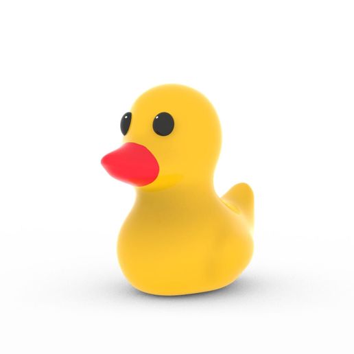 🦆 Rubber Duck NO.1・ STL File for 3D printing・Cults