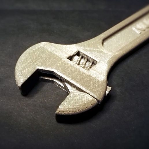 🔧 Fully assembled more 3D printable wrench (customizable)・Free 3D File ...