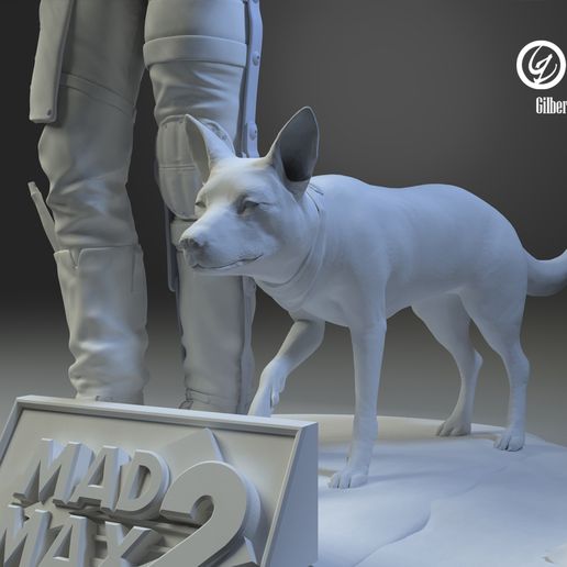 🐕 MAD MAX・ STL File for 3D printing・Cults