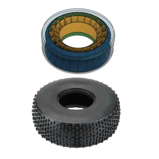 👽 Bundle PL IBEX 2.2" x 5.5" RC Comp Crawler Inserts/Foams・ STL File ...