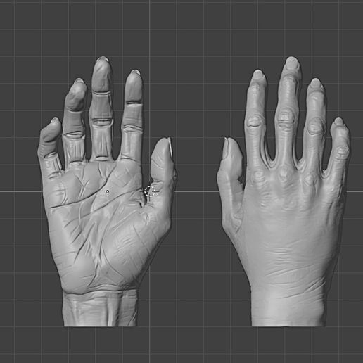 Human Hand - STL FILE Free!!・Free STL File for 3D printing・Cults
