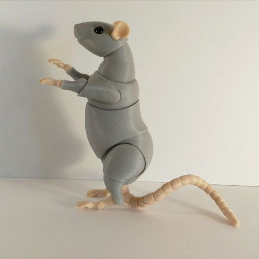 🐀 Rat BJD・ STL File for ・Cults