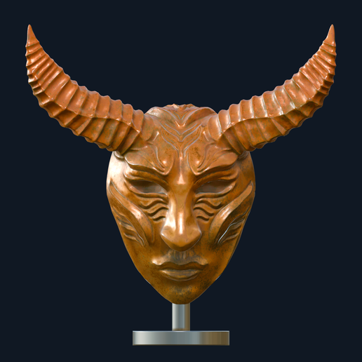 🦸 WH Solotaire Eldar Harlequin Mask 3D STL Printing!・ STL File for 3D ...