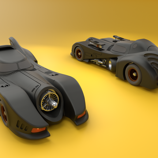 🚗 RC 1/10 Batmobile 89´・ STL File for 3D printing・Cults