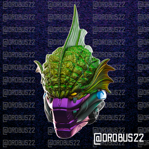 STL file TRITON MASK 🦸 ・Model to download and 3D print・Cults