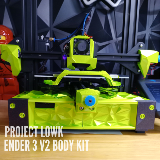 🥵 Ender 3 V2 Body Kit | Ender 3 V2 Upgrades | Ender 3 V2 Fan Shroud ...