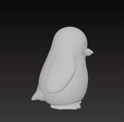 🐧 Realistic Emperor Penguin STL – Full-Body 3D Model for 3D Printing ...