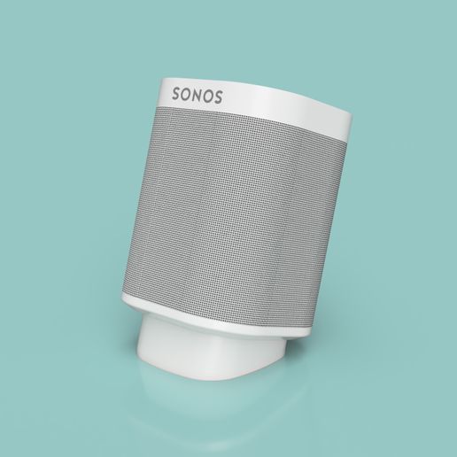 🔉 Sonos One Desktop Speaker Stands | Bookshelf Wedge Risers | 15 ...