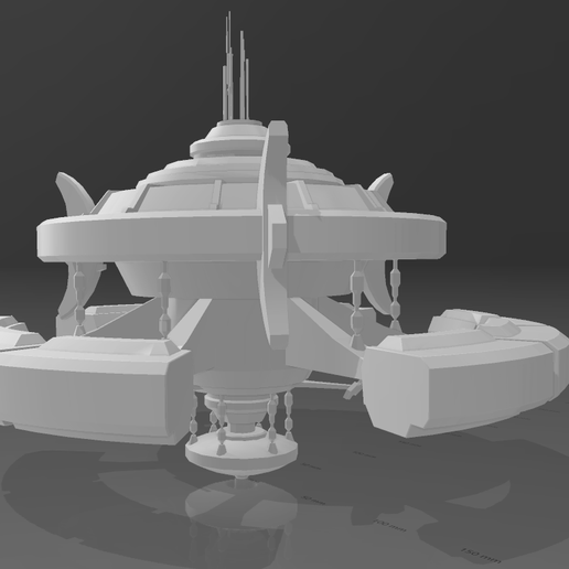 🛰 STO - Cardassian - Space Station・Free STL File for 3D printing・Cults