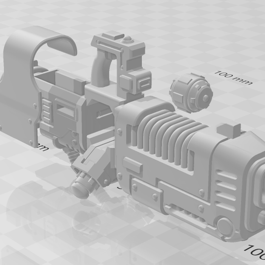🔫 Terminator Misc Ranged Weapons (1/18 Scale)・ STL File for 3D printing ...