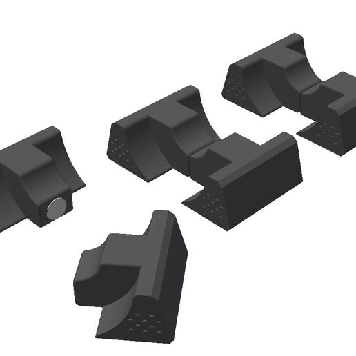 STL file Simracing - Seat lock, stopper, magnetic 💺 ・Design to download ...