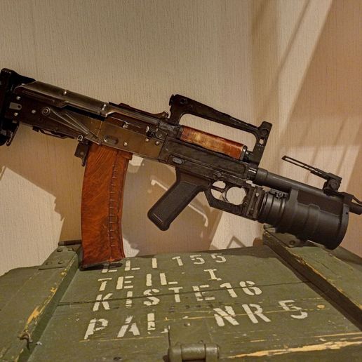 🤴 WE/WELL Groza conversion kit with King arms GP30 fitment・ STL File ...