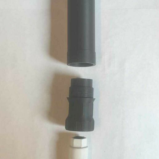 🔫 Banisher 6mm - Modular Airsoft Suppressor・ STL File for 3D printing・Cults