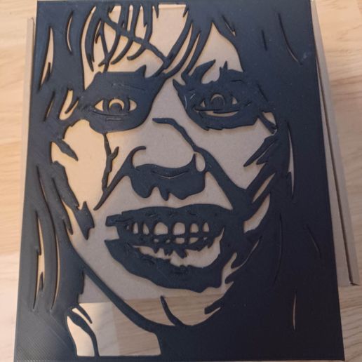 👧 Exorcist Girl 2d Wall Art or Stencil・ STL File for ・Cults