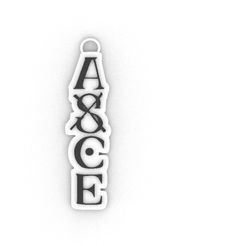 3D printable ACE ONE PIECE KEYCHAIN • made with anycubic kobra neo・Cults