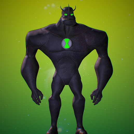 👽 BEN 10 - ALIEN X OS (FANART)・Free STL File for 3D printing・Cults