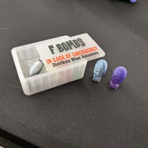 💣 F Bomb Kit・ 3MF File for 3D printing・Cults