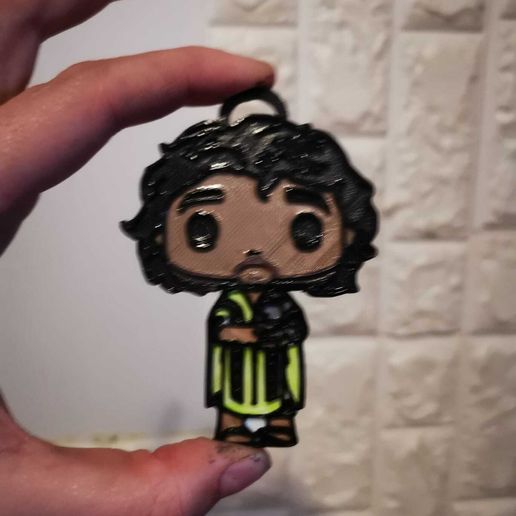 🗝️ Bruno Keychain・ STL File for ・Cults