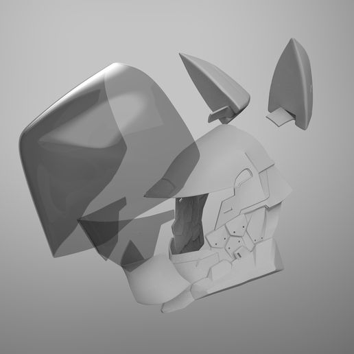 🪖 Unika Bike Helmet from Guilty Gear Strive・ STL File for 3D printing・Cults