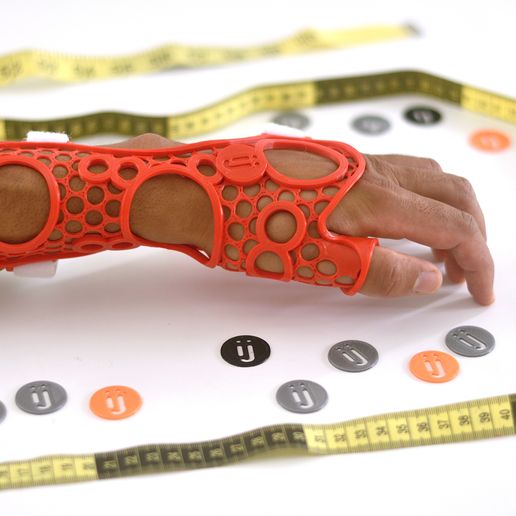 FERULA HAND and 1st FINGER (WRIST) _ RIGHT L・ STL File for 3D printing ...