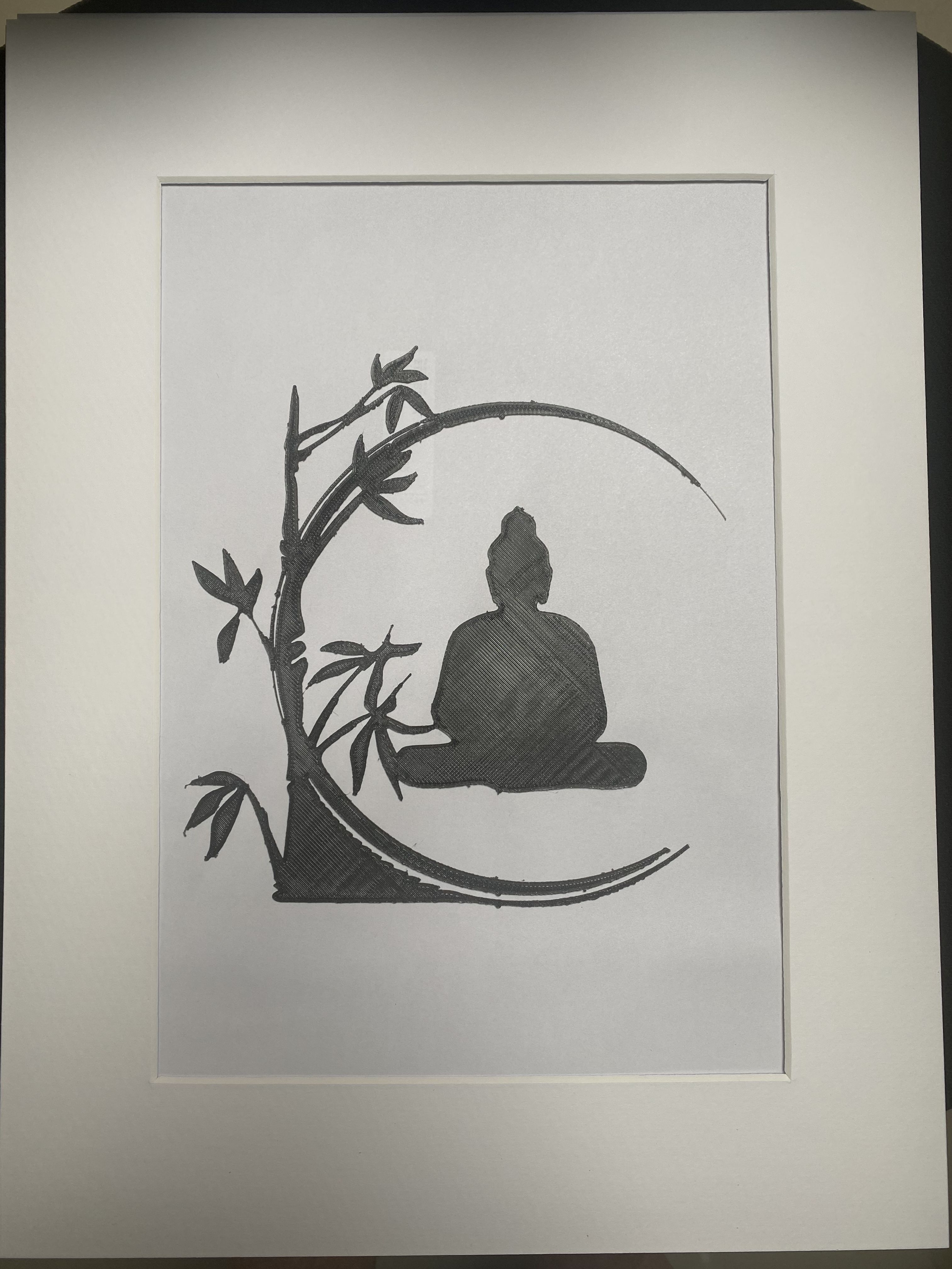 STL file Zen frame design・3D print design to download・Cults