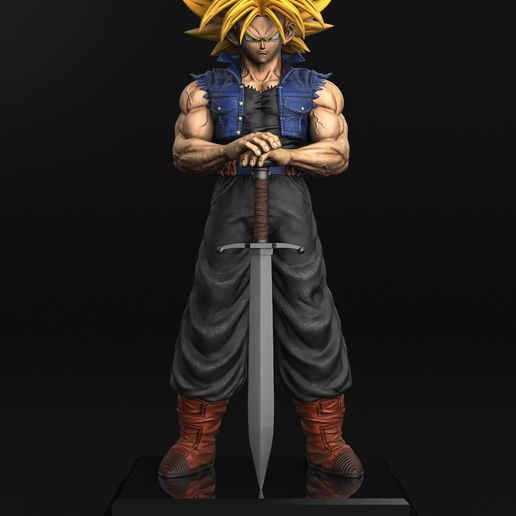 🔮 Future Trunks - Dragon Ball Z・ 3D File for 3D printing・Cults
