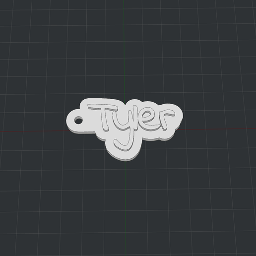 STL file Keychain Tyler 🗝️ ・Model to download and 3D print・Cults